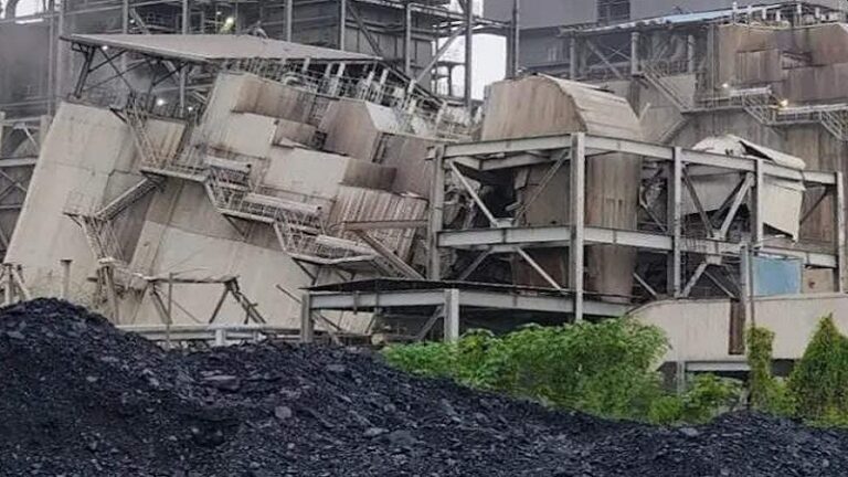 Balco Plant Accident : बालको प्लांट के पुराने राख फिल्टर का ESP ढहा ...